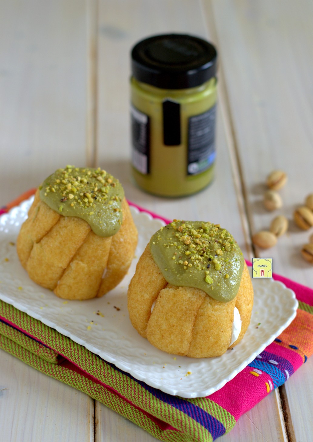 Tortini freddi al Pistacchio golosi dessert senza cottura facilissimi