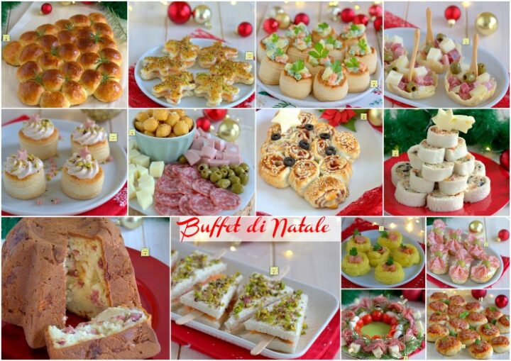 Buffet di Natale, tante ricette gustose, scenografiche e facili
