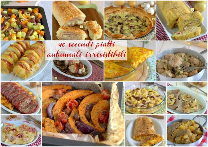 40 secondi piatti autunnali irresistibili, facili da fare e gustosi