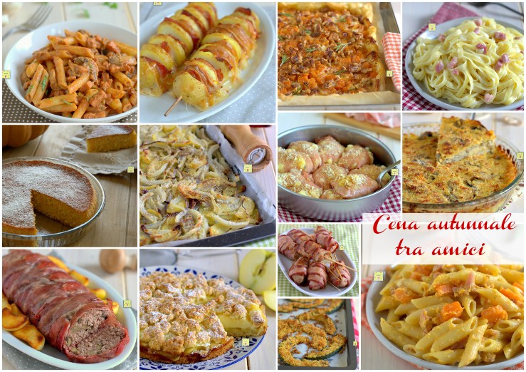 Cena autunnale tra amici 20 ricette irresistibili e facili da fare