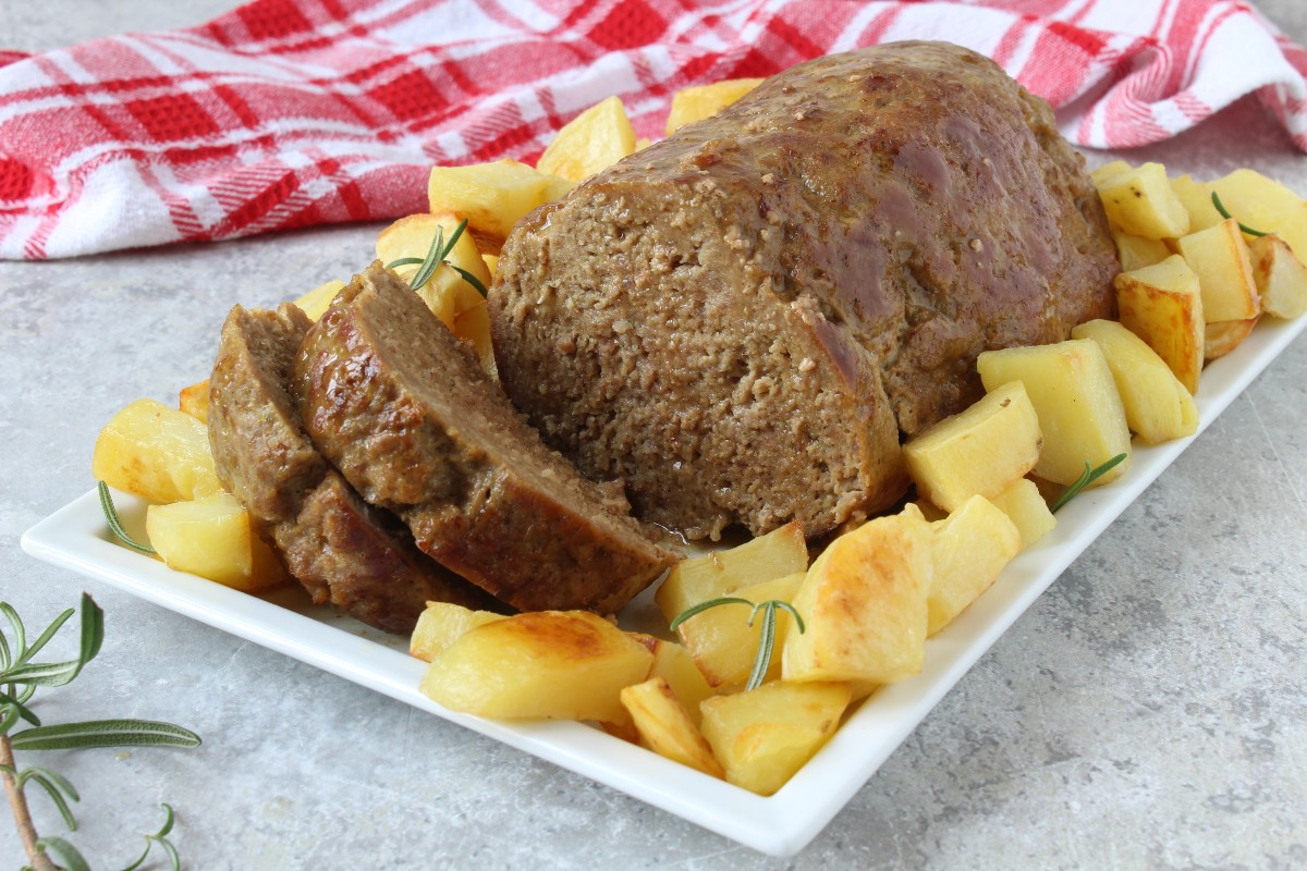 POLPETTONE AL FORNO - Morbidissimo e saporito, ricetta facile!