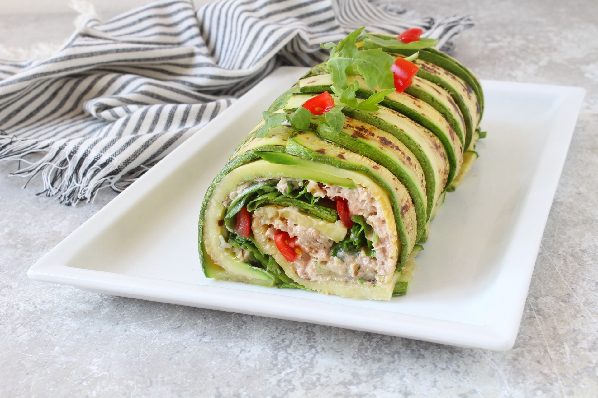 ROTOLO FREDDO DI ZUCCHINE - Facile e delizioso