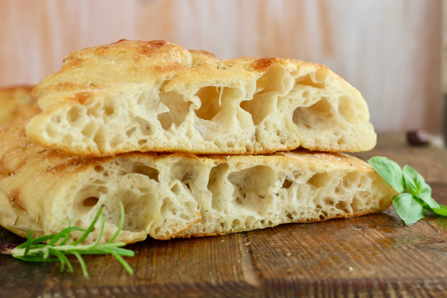 pinsa romana olio e rosmarino - creando si impara