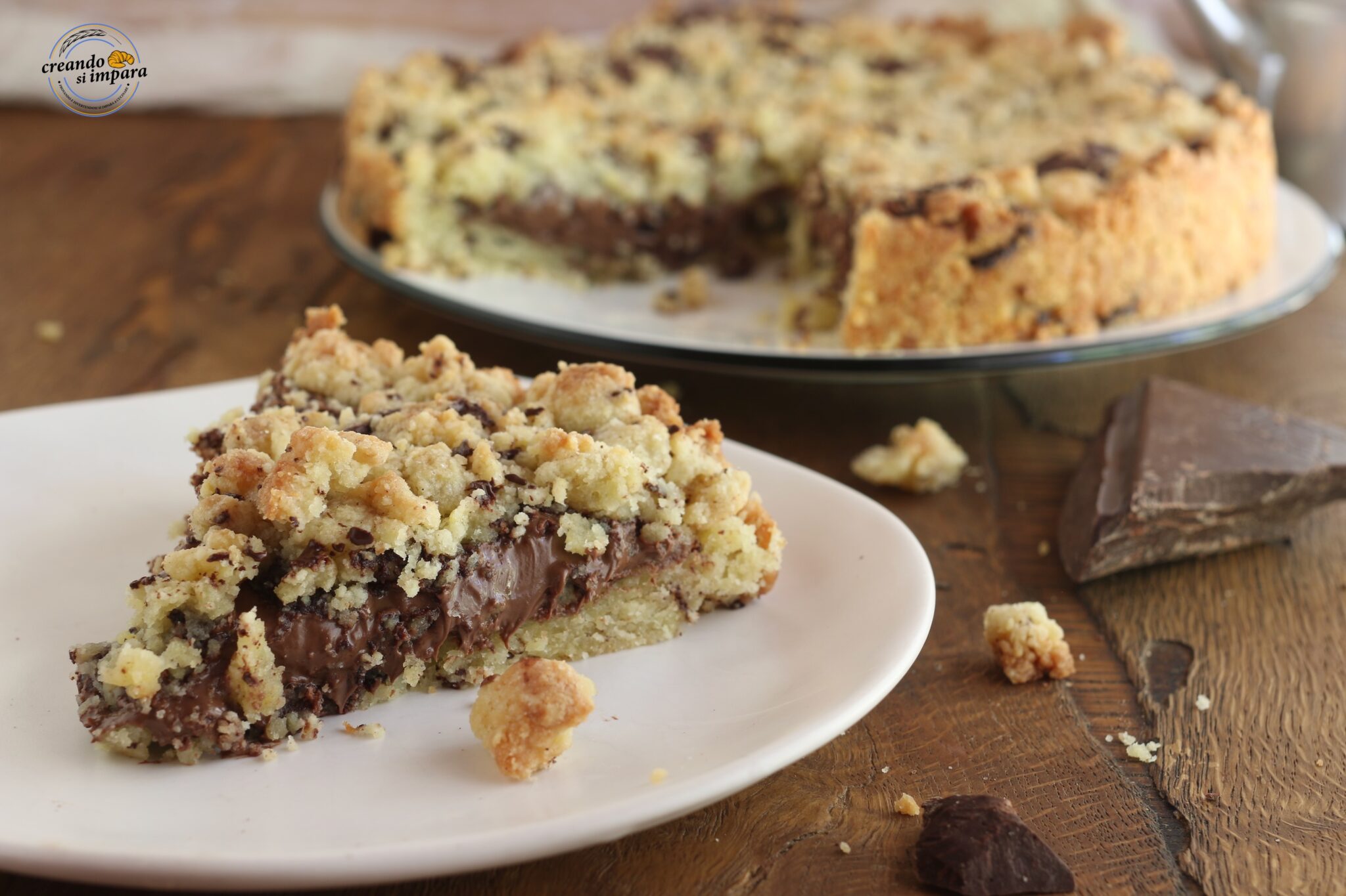 Torta cookie alla nutella - creando si impara