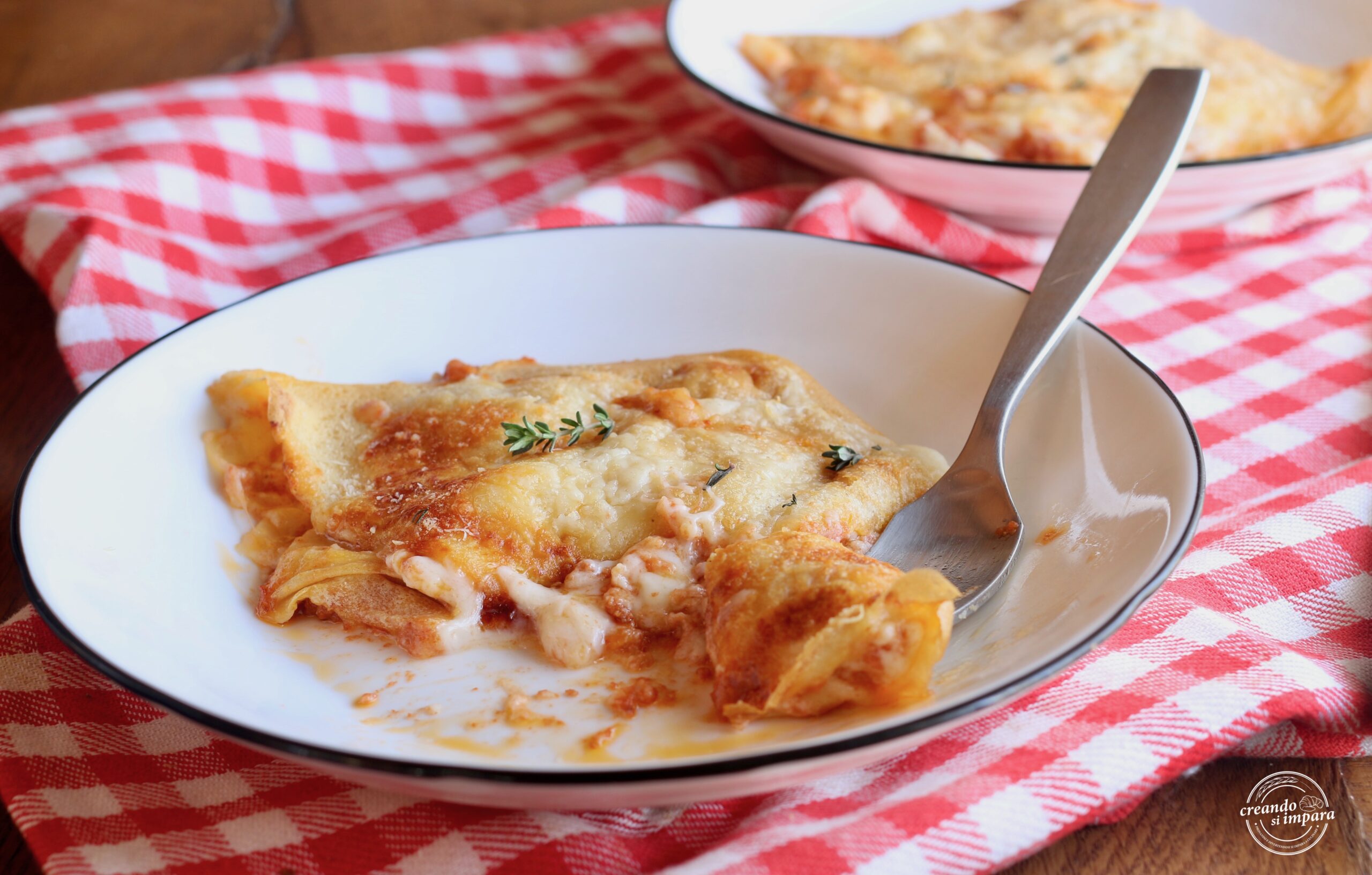 Crêpes al ragù - creando si impara