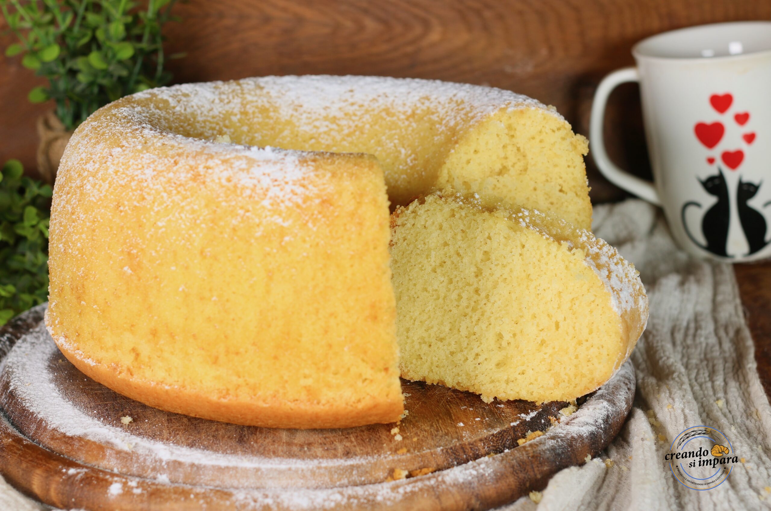 Ciambella al latte - creando si impara