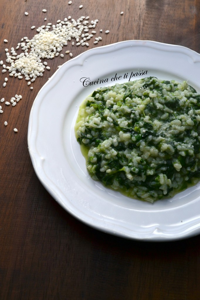 Risotto agli spinaci | Cucina che ti passa