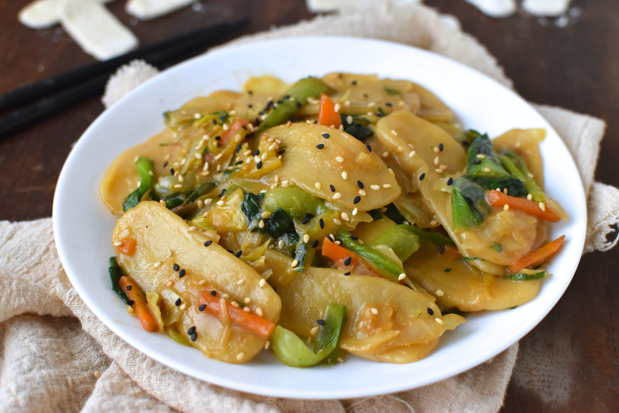 Gnocchi di riso con verdure - Cucina che ti passa