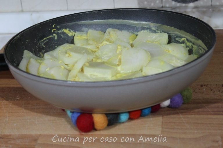 Rapa bianca gratinata, ricetta light - Cucina per caso con Amelia