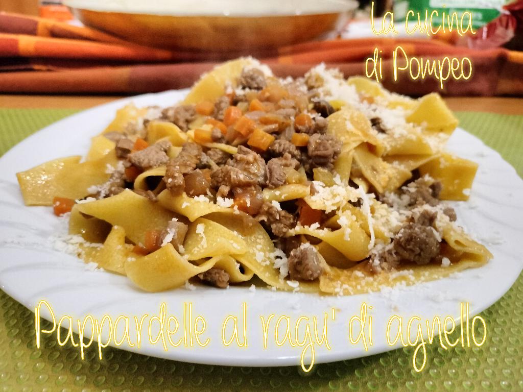 PAPPARDELLE AL RAGÙ DI AGNELLO