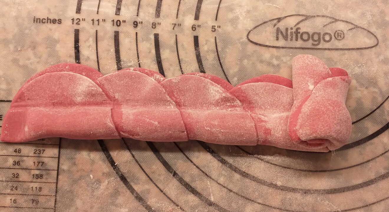 Ravioli a forma di rosa - Cucina con Saretta