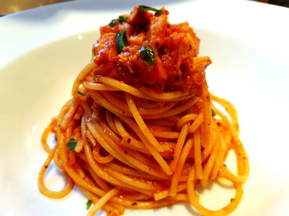 Spaghetti all'astice congelata - Cucina con Simone