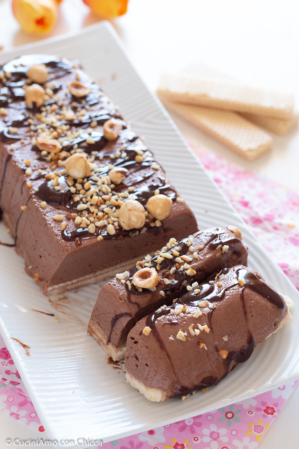 Semifreddo alla nutella e wafer - CuciniAmo con Chicca