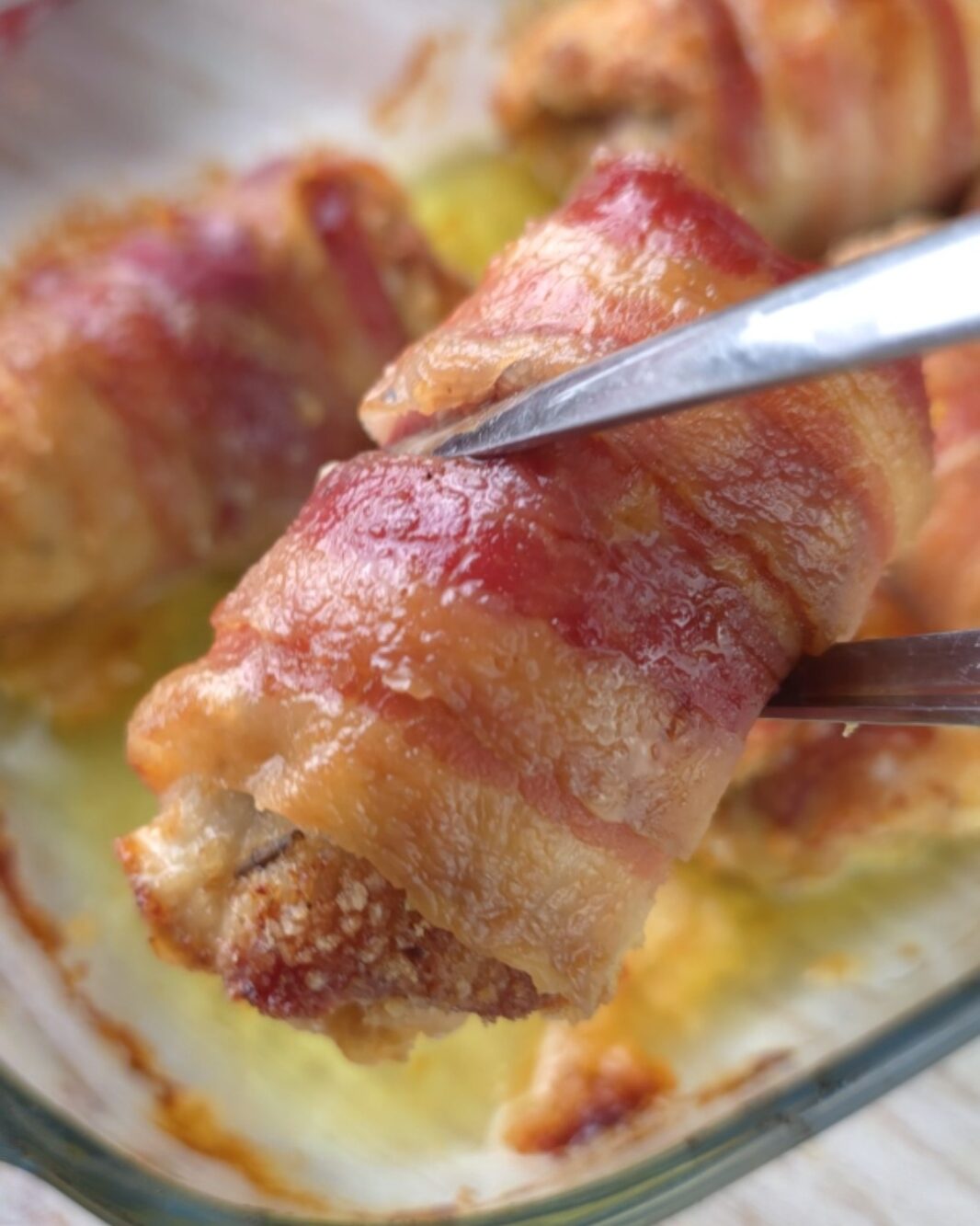 Involtini di pollo con pancetta