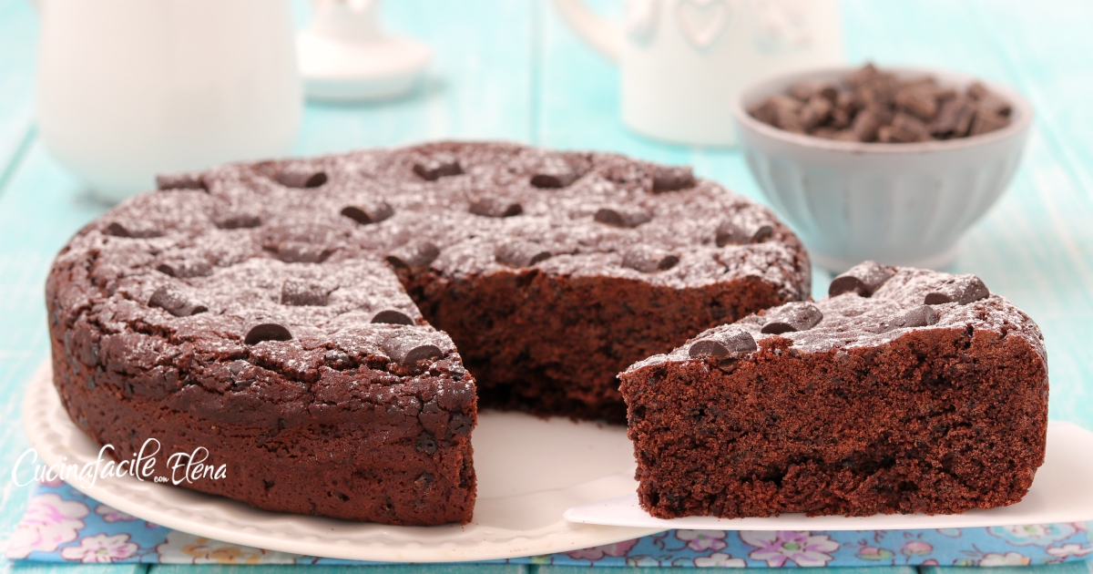 TORTA BISCOTTO AL CIOCCOLATO senza uova!