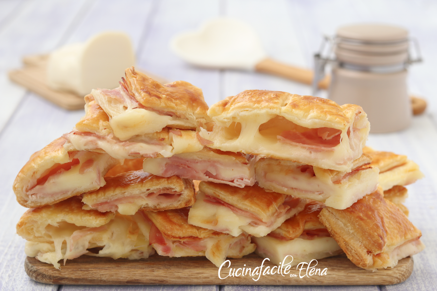 MINI TOAST DI SFOGLIA ricetta furba veloce