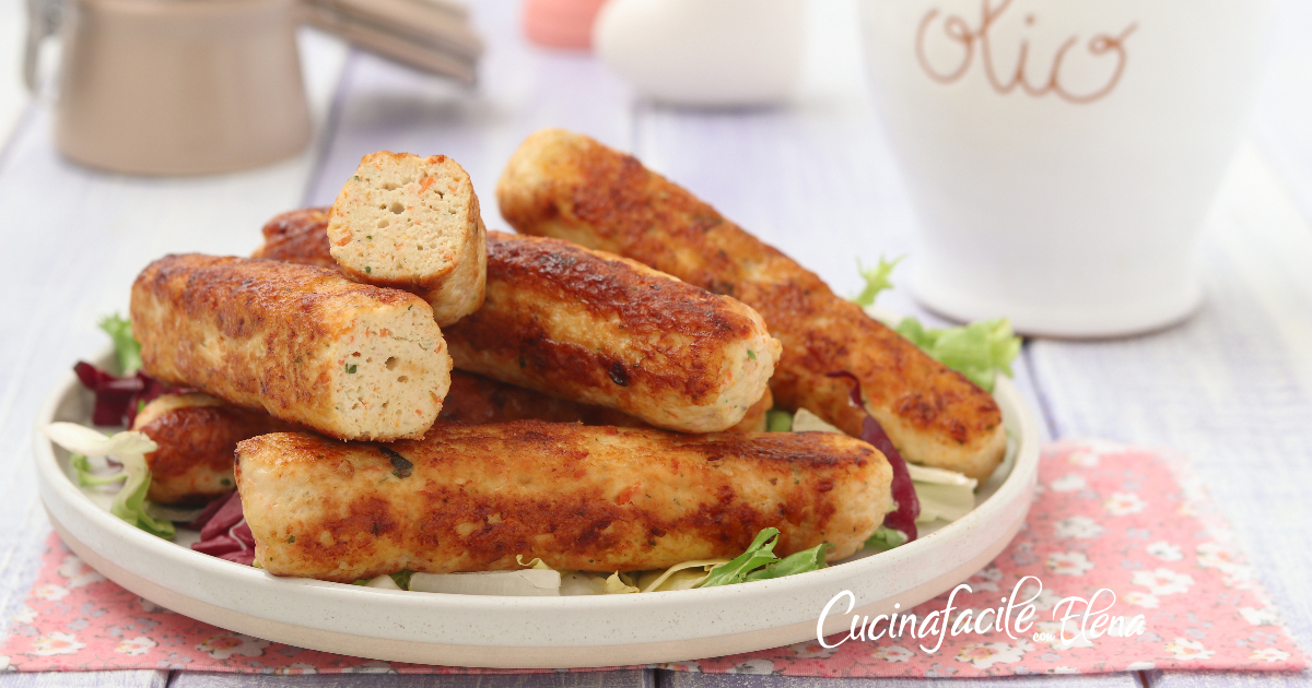 SALSICCE DI POLLO tenerissime fatte in casa