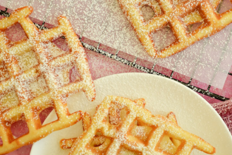 Waffle la ricetta base semplice - in Cucina con La Mia Piccola Chef
