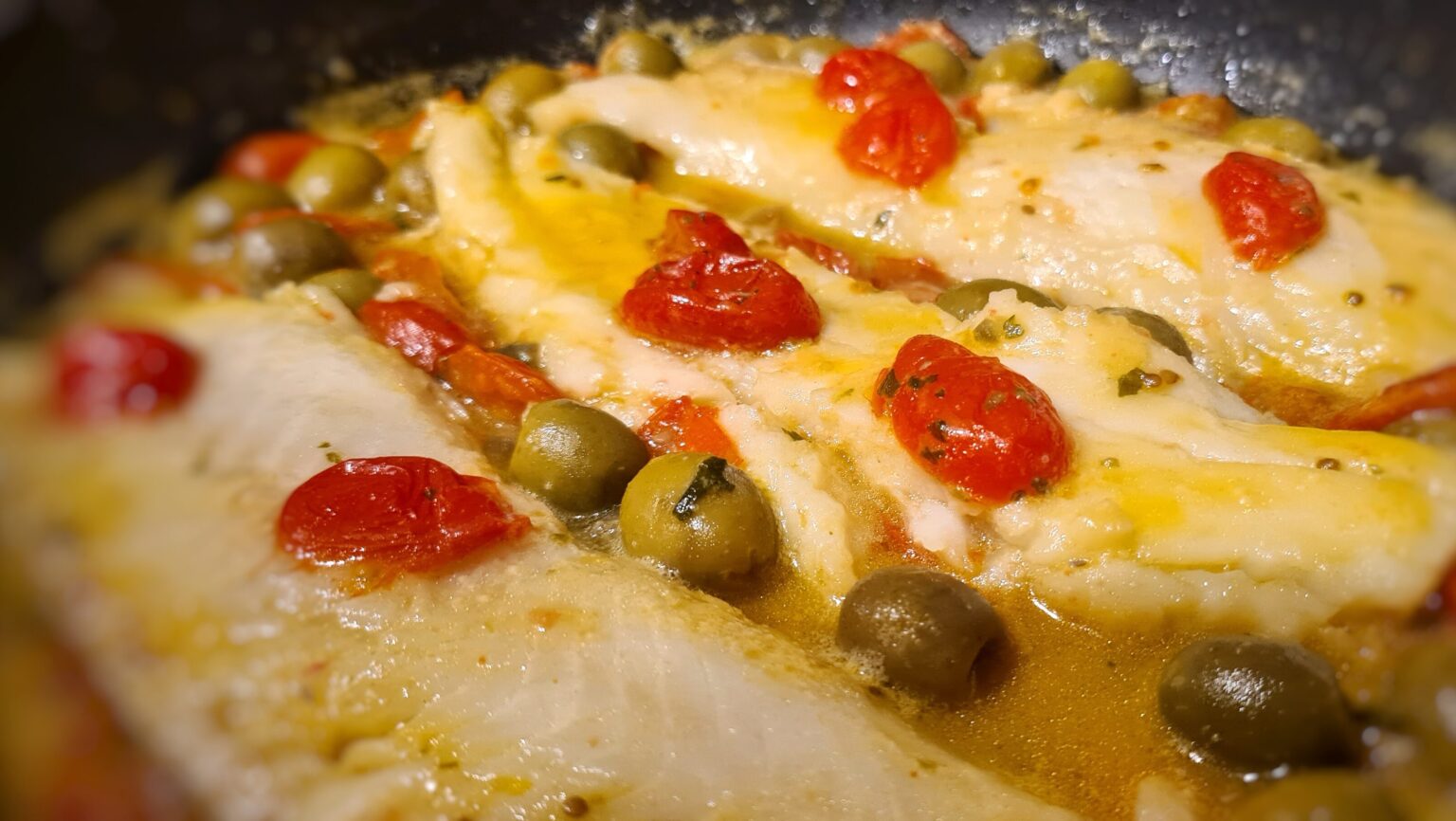 Passera di mare ...ai pomodorini - Cucinare per te