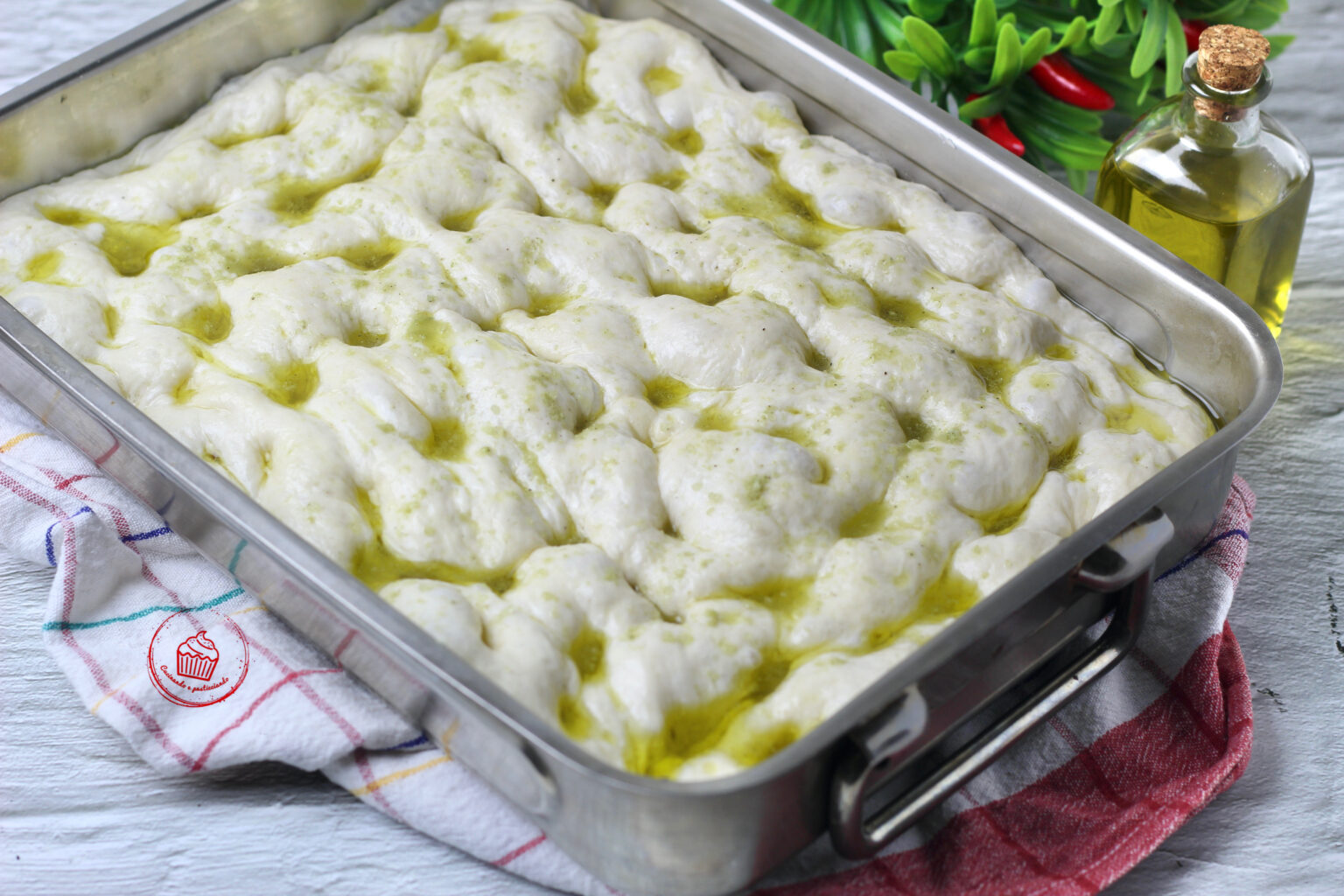 Focaccia 1000 Bolle - Cucinando e pasticciando