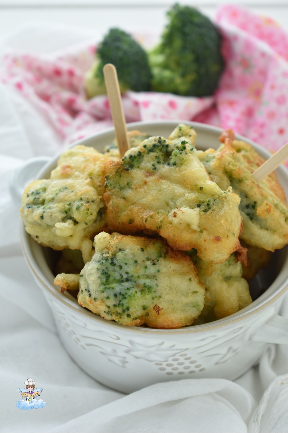 Frittelle soffici di broccoli - Cucina Serafina