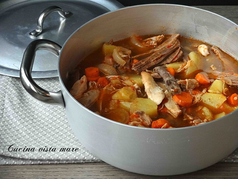 Spezzatino di lesso avanzato