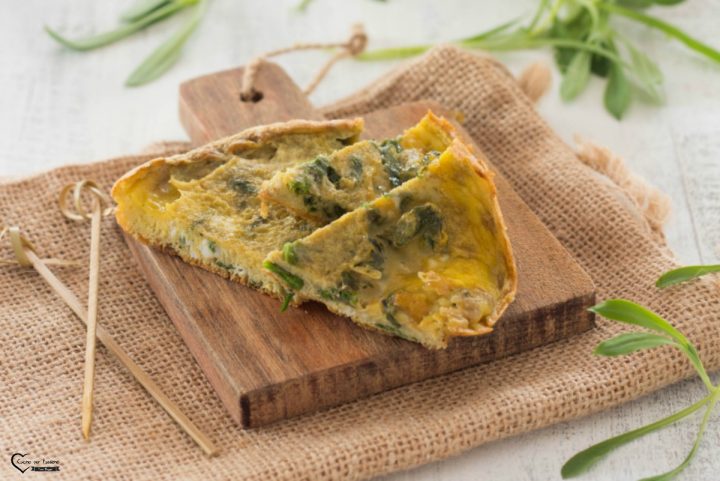 FRITTATA CON GLI STRIGOLI, carletti silene rigonfia ricetta facile