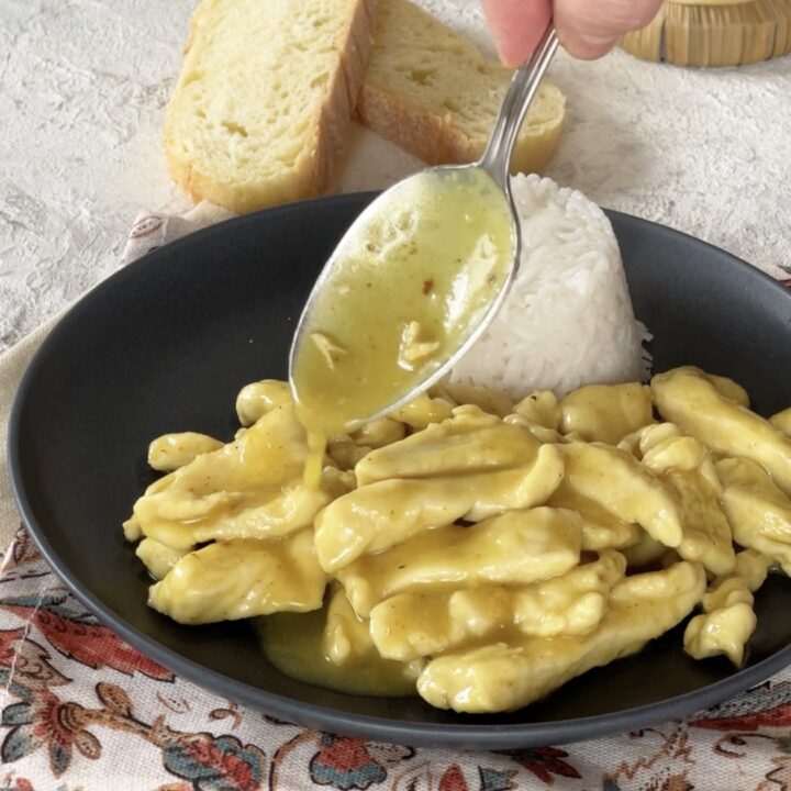 pollo al curry ricette straccetti al curry di pollo e riso basmati