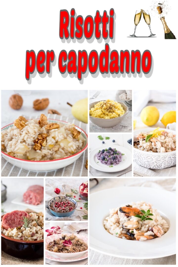 RISOTTI per capodanno ricette risotti per il cenone di San Silvestro