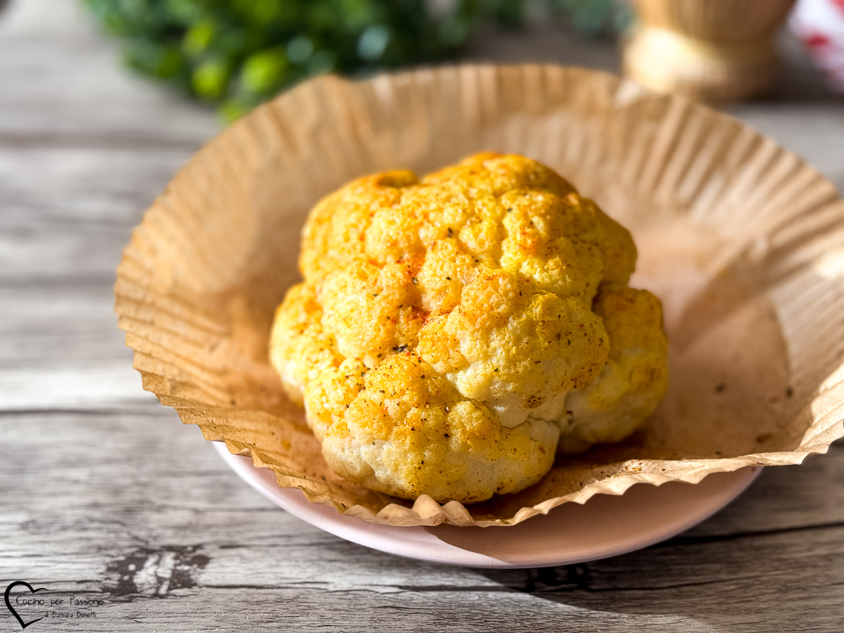 Cavolfiore in friggitrice ad aria ricetta light cucina italiana airfryer