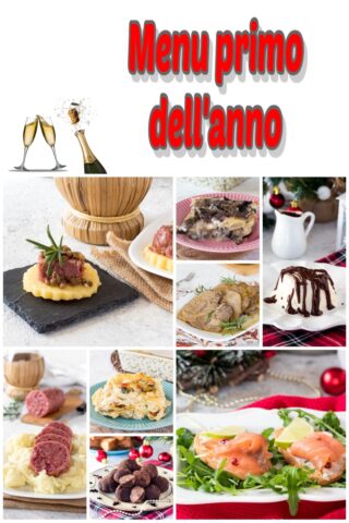 menu primo dell'anno ricette antipasti primi secondi cucina italiana