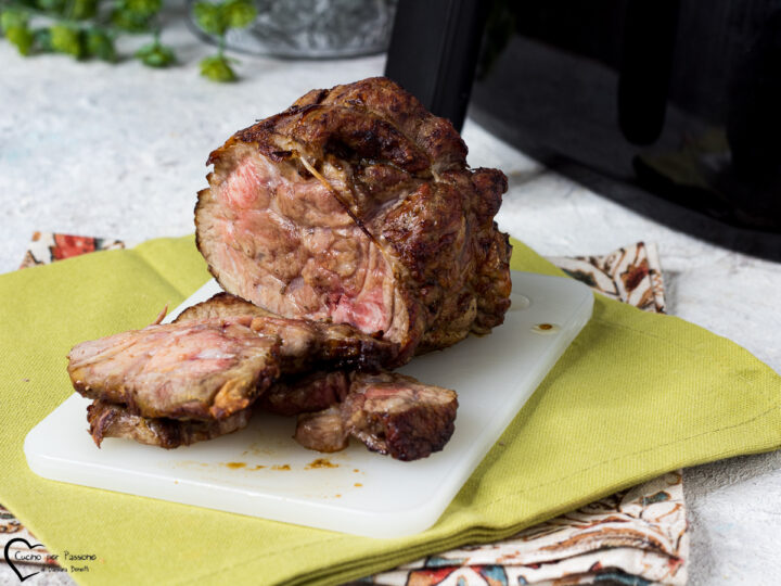 Arrosto in friggitrice ad aria ricetta vitello, lonza manzo cottura in ...