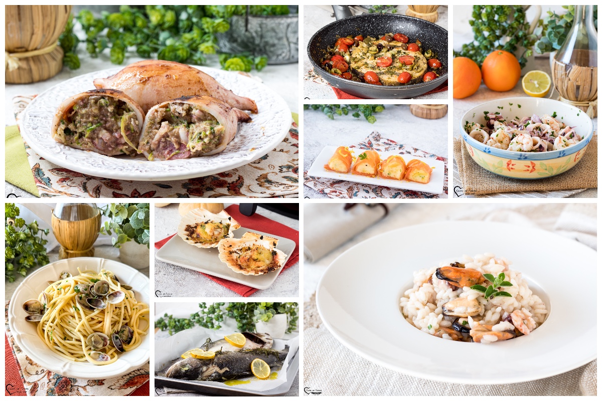 ricette di natale a base di pesce antipasti primi secondi cucina italiana