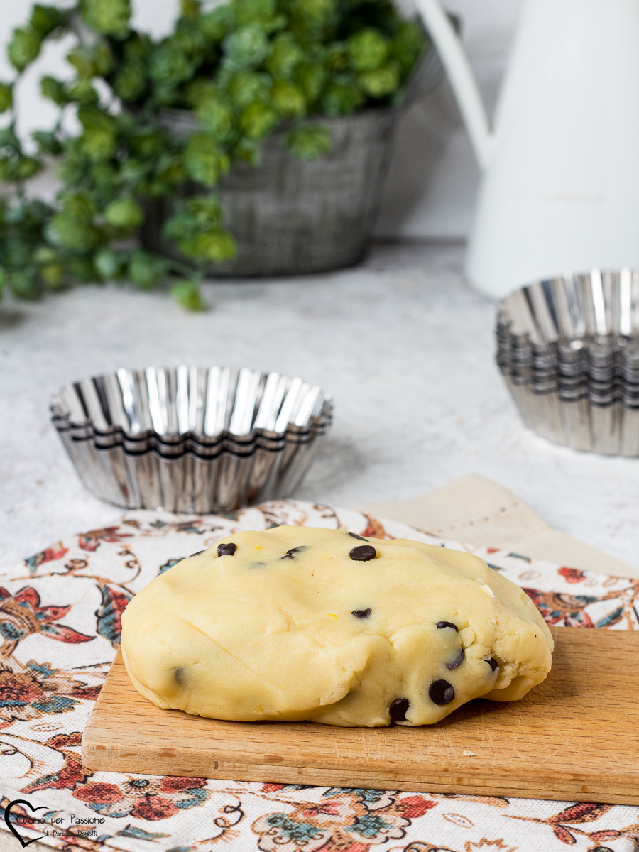 pasta frolla con gocce di cioccolato ricetta infallibile dolce biscotti