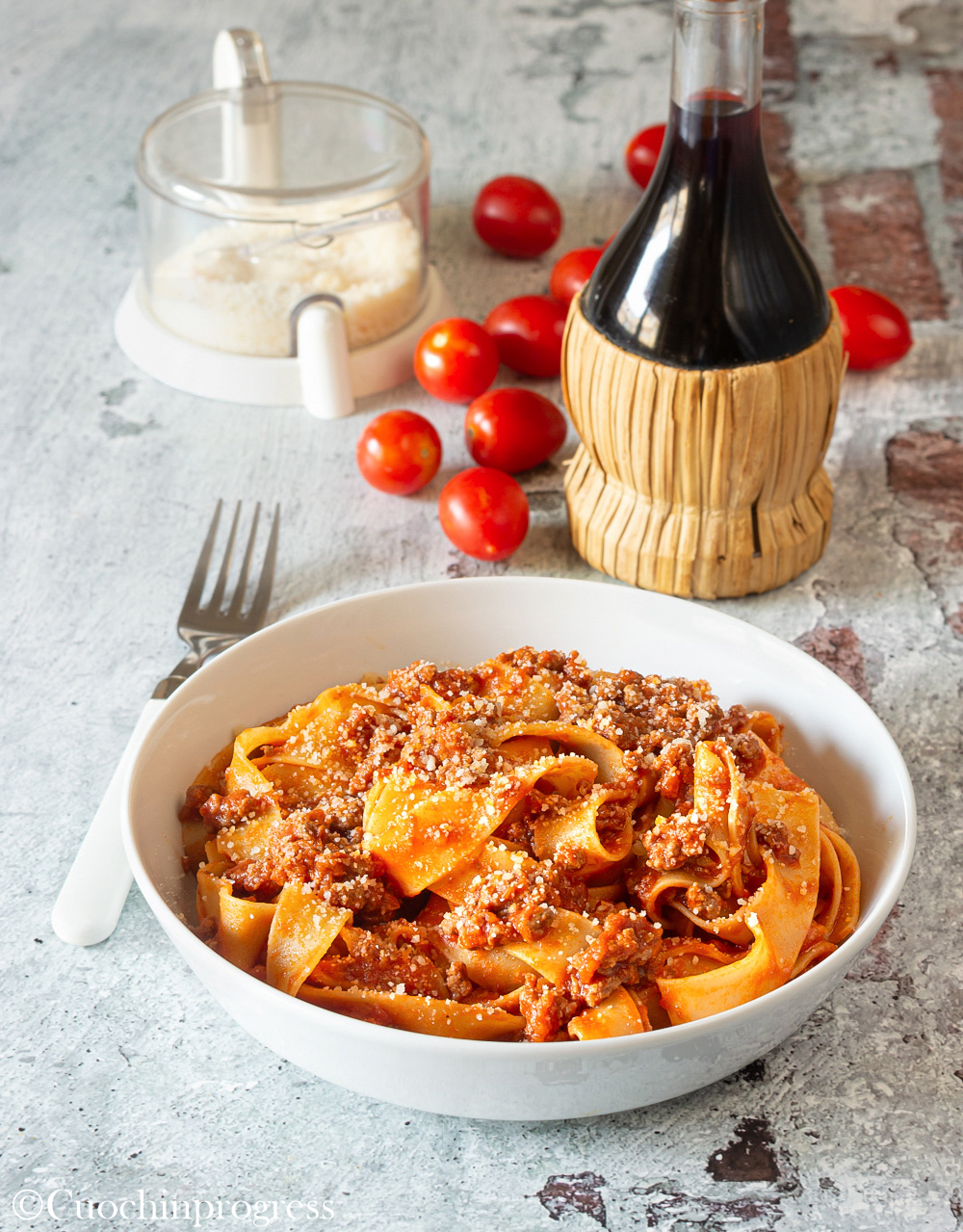 Pappardelle al ragù. Un grande classico facile e gustoso.