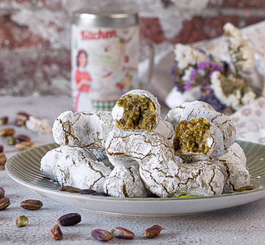 PASTE DI PISTACCHIO. Pasticcini facili, veloci e golosissimi.