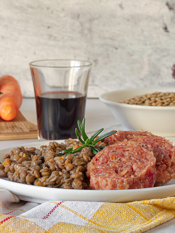 COTECHINO CON LENTICCHIE facile e gustoso