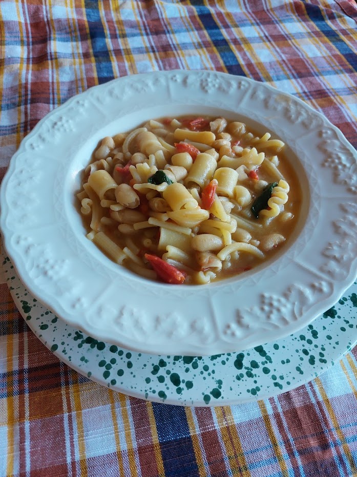 Pasta e fagioli veloce e cremosa con fagioli in scatola - Cuor di pastiera