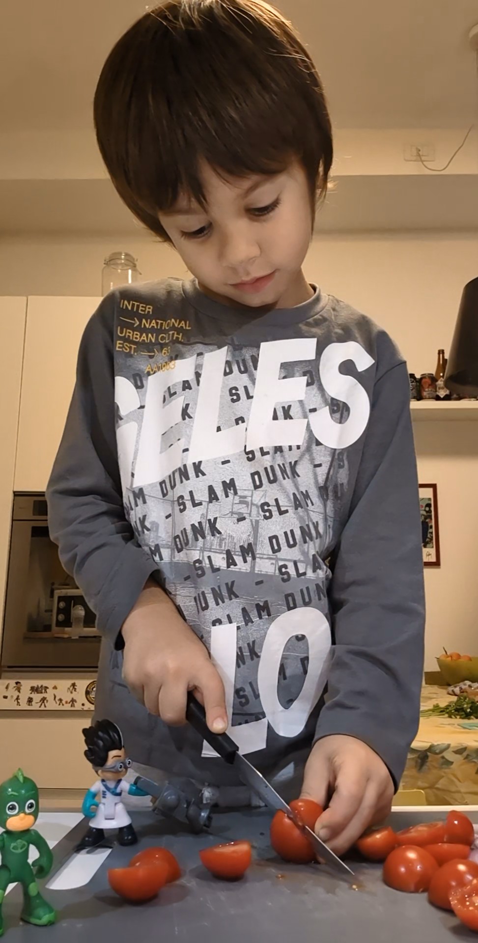 Cefalo in padella con pomodorini - UN PAPA' AI FORNELLI