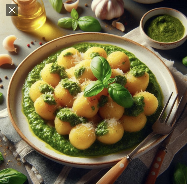 Gnocchi di Patate al Pesto - Dal primo al dolce
