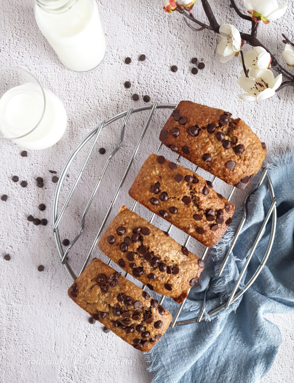 Banana bread con avena e yogurt - Diario di una ciccina