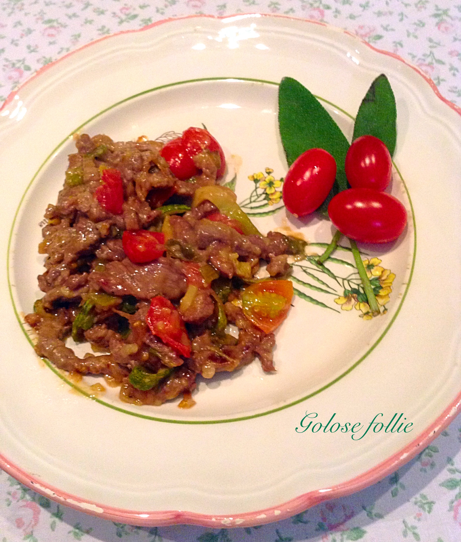 Straccetti con verdure in agrodolce | Golose follie