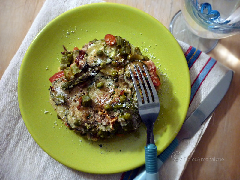 Pasticcio di verdure al cartoccio | DolceArcobaleno