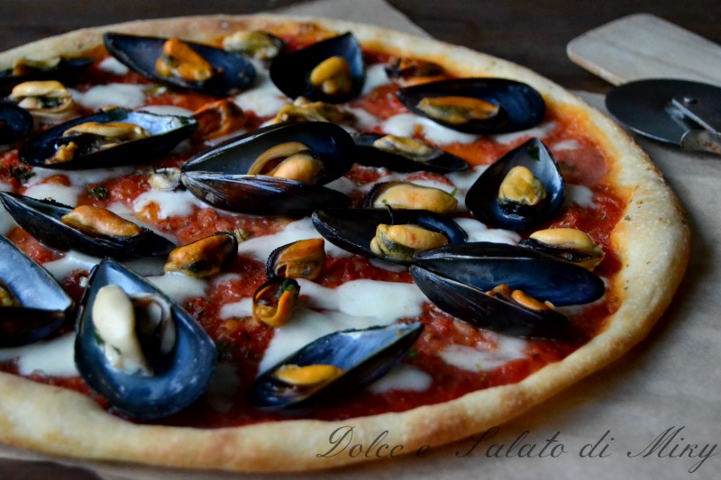 Pizza con le cozze| Dolce e Salato di Miky