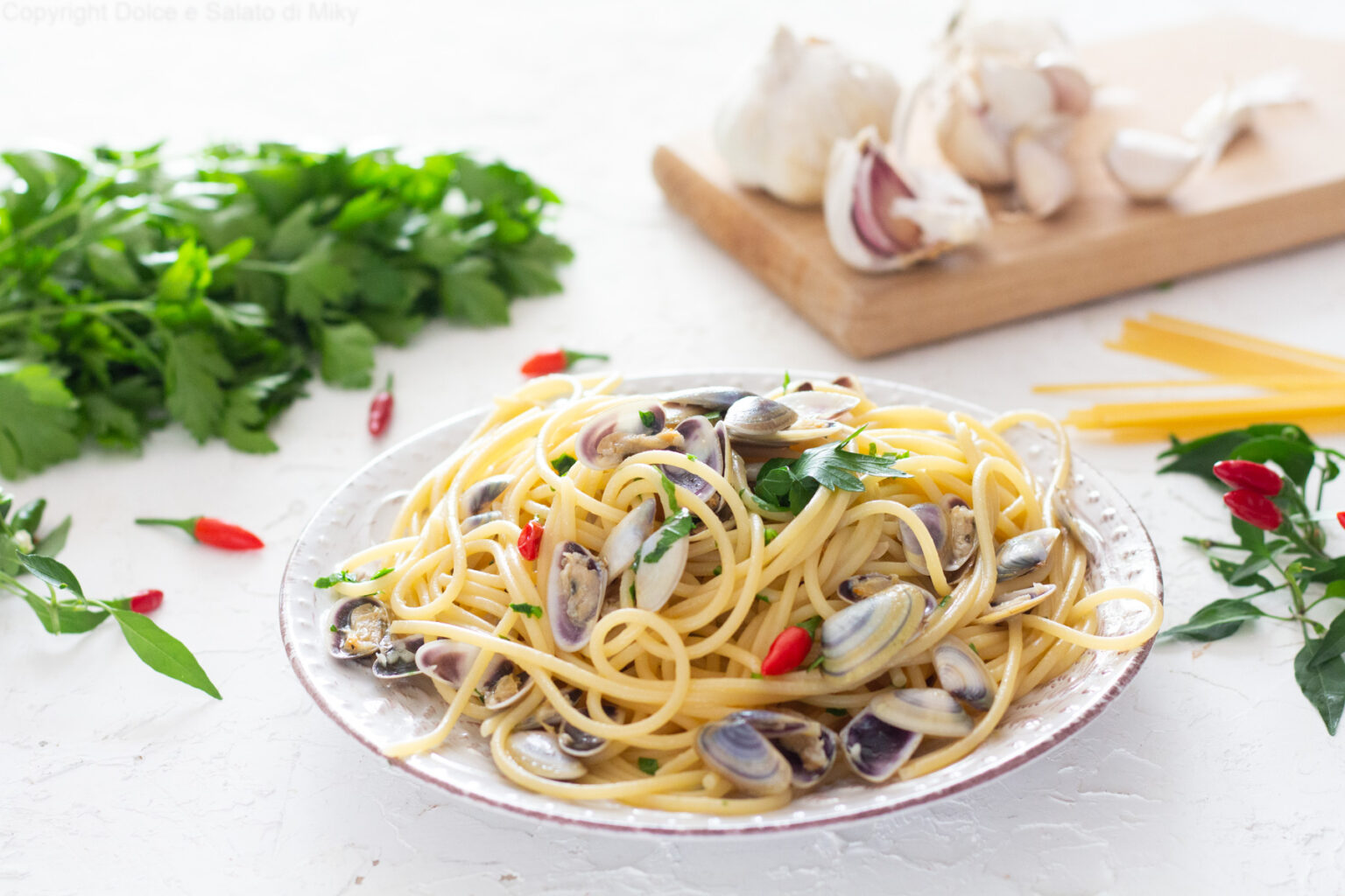 Ricetta spaghetti con telline