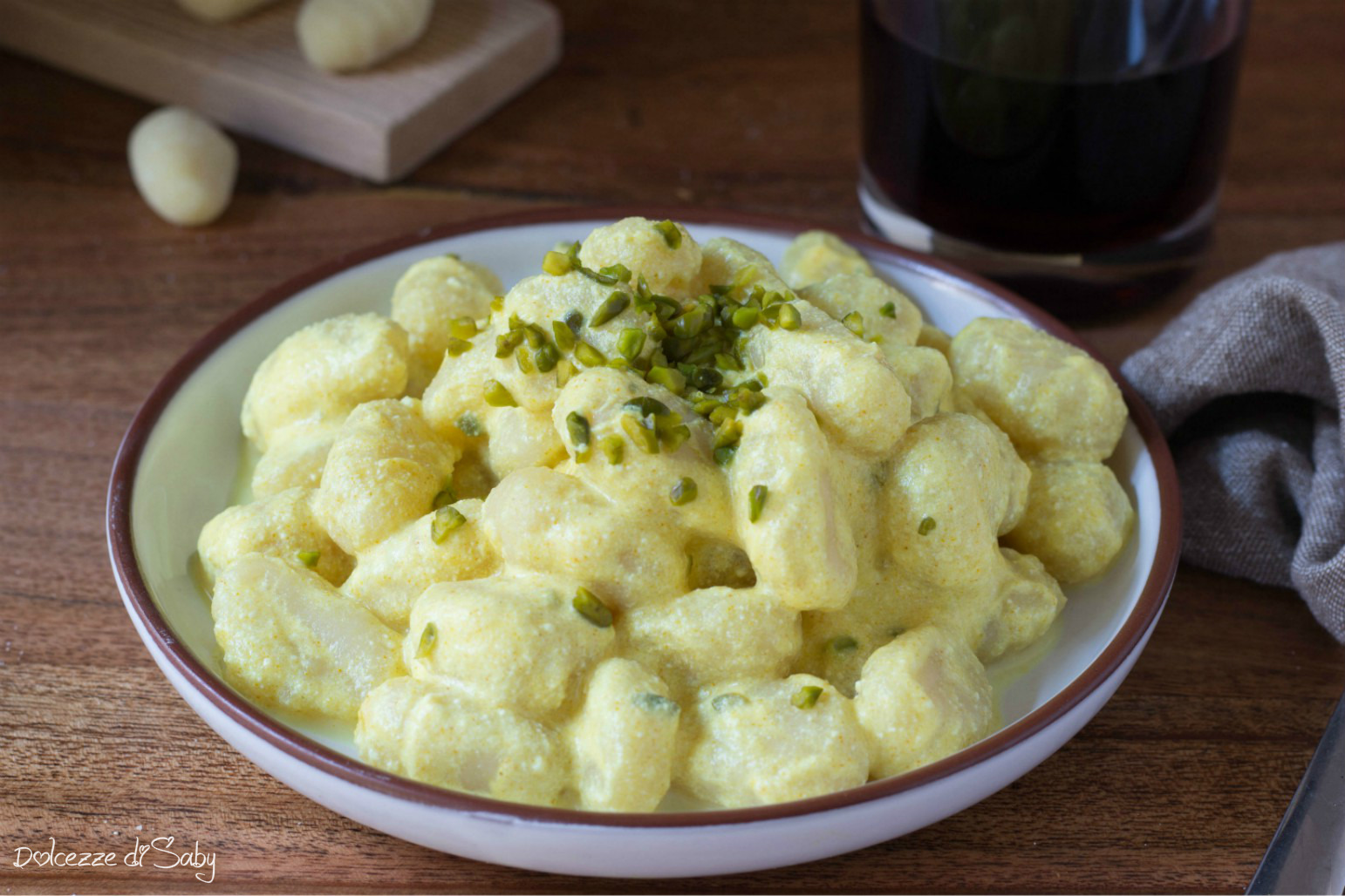 Gnocchi ricotta e zafferano un primo piatto pronto in 5 minuti