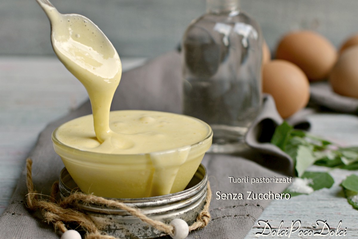 Tuorli pastorizzati senza zucchero = Base gialla per gelati cremosi ...