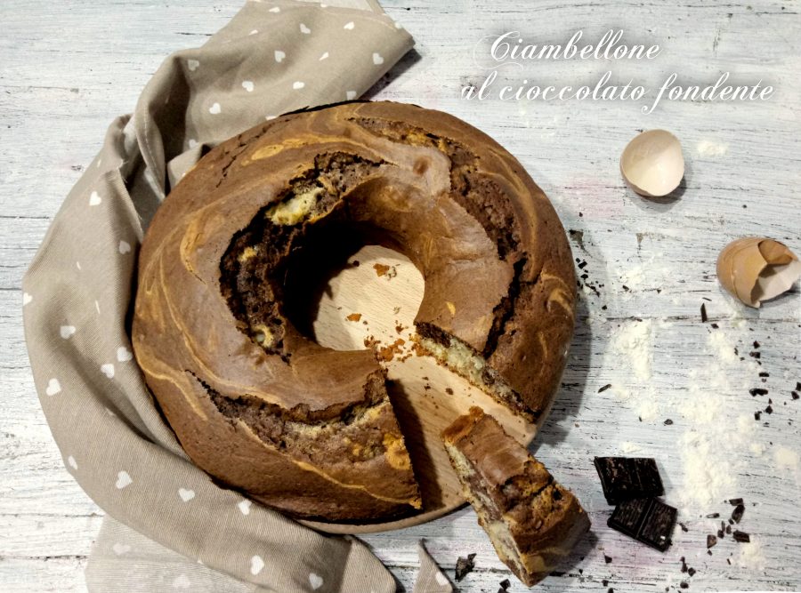 Ciambellone al cioccolato fondente Morbidissimo | RICETTA della NONNA