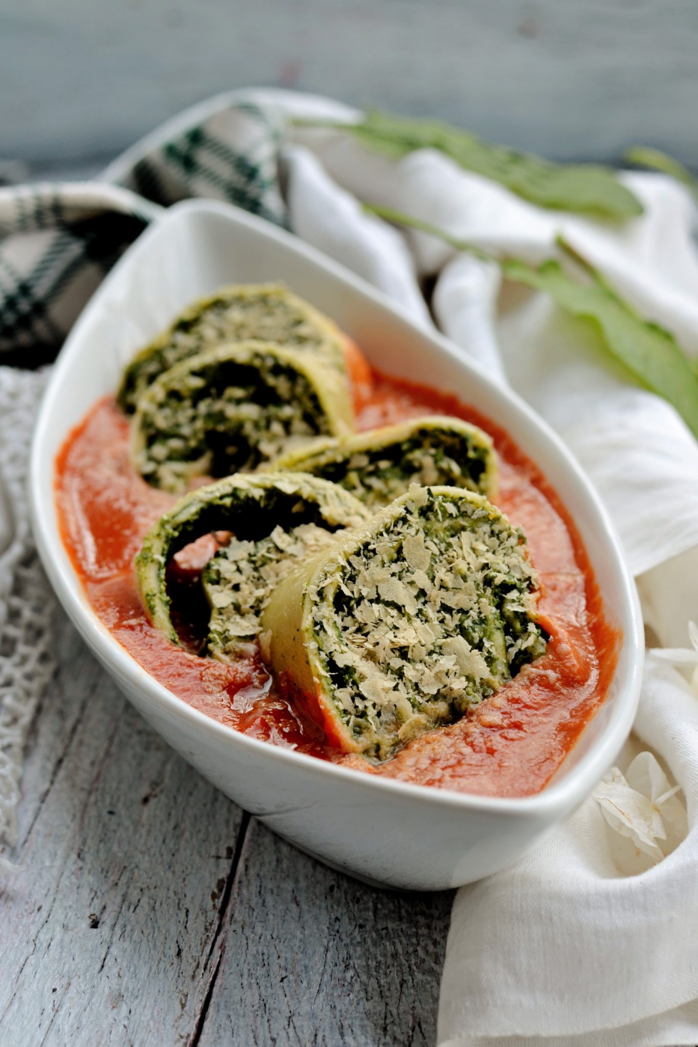 Rotolo ricotta e spinaci