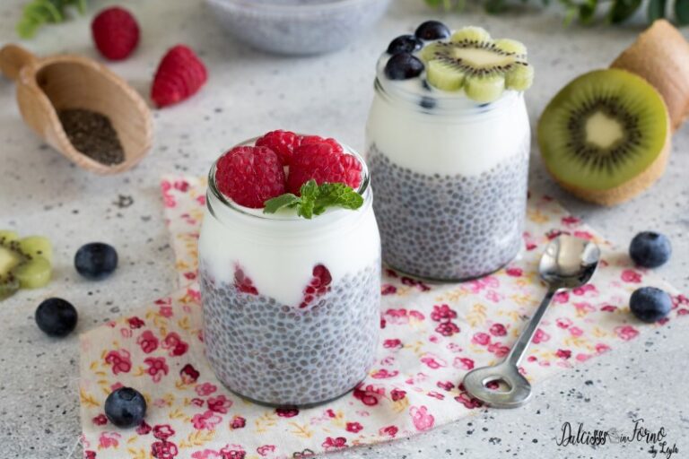 Ricetta CHIA PUDDING, ricetta budino semi di chia